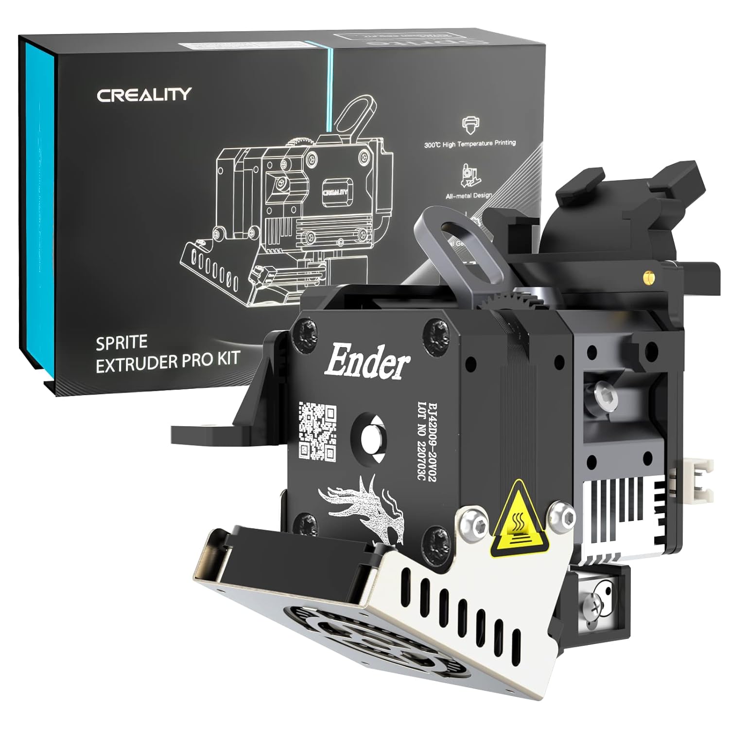 Brandclub Creality Official Sprite Extruder Pro Kit Support 300 High