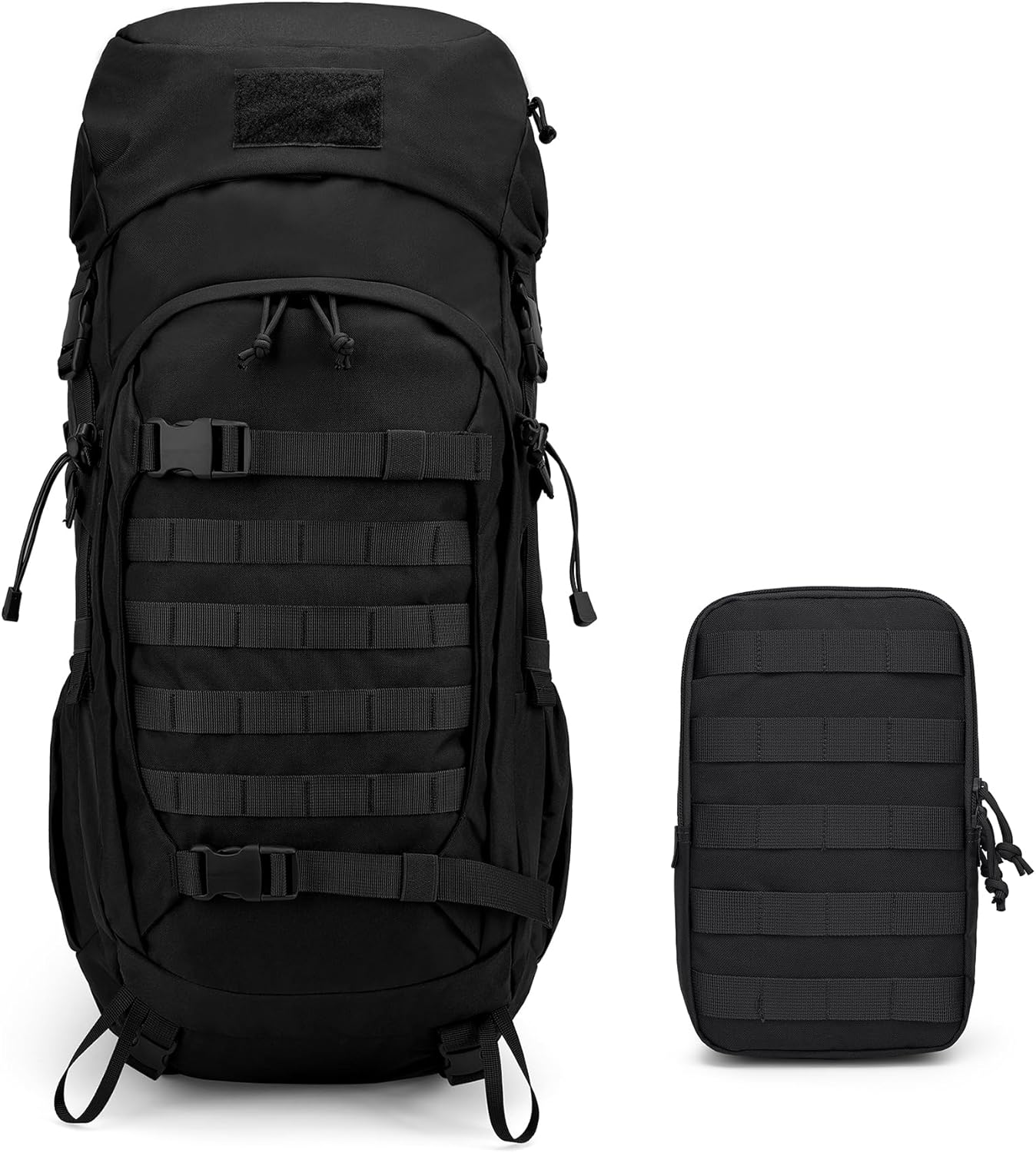 Amazon.com : Mardingtop 50L Hiking Backpack+ Molle Tactical Utility ...