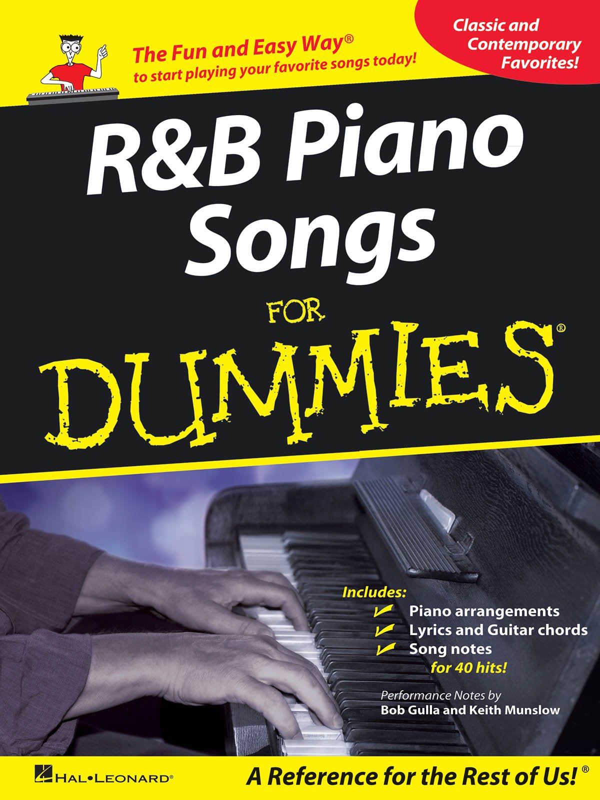 R&B Piano Songs for Dummies: Performance Notes by Bob Gulla and Keith ...
