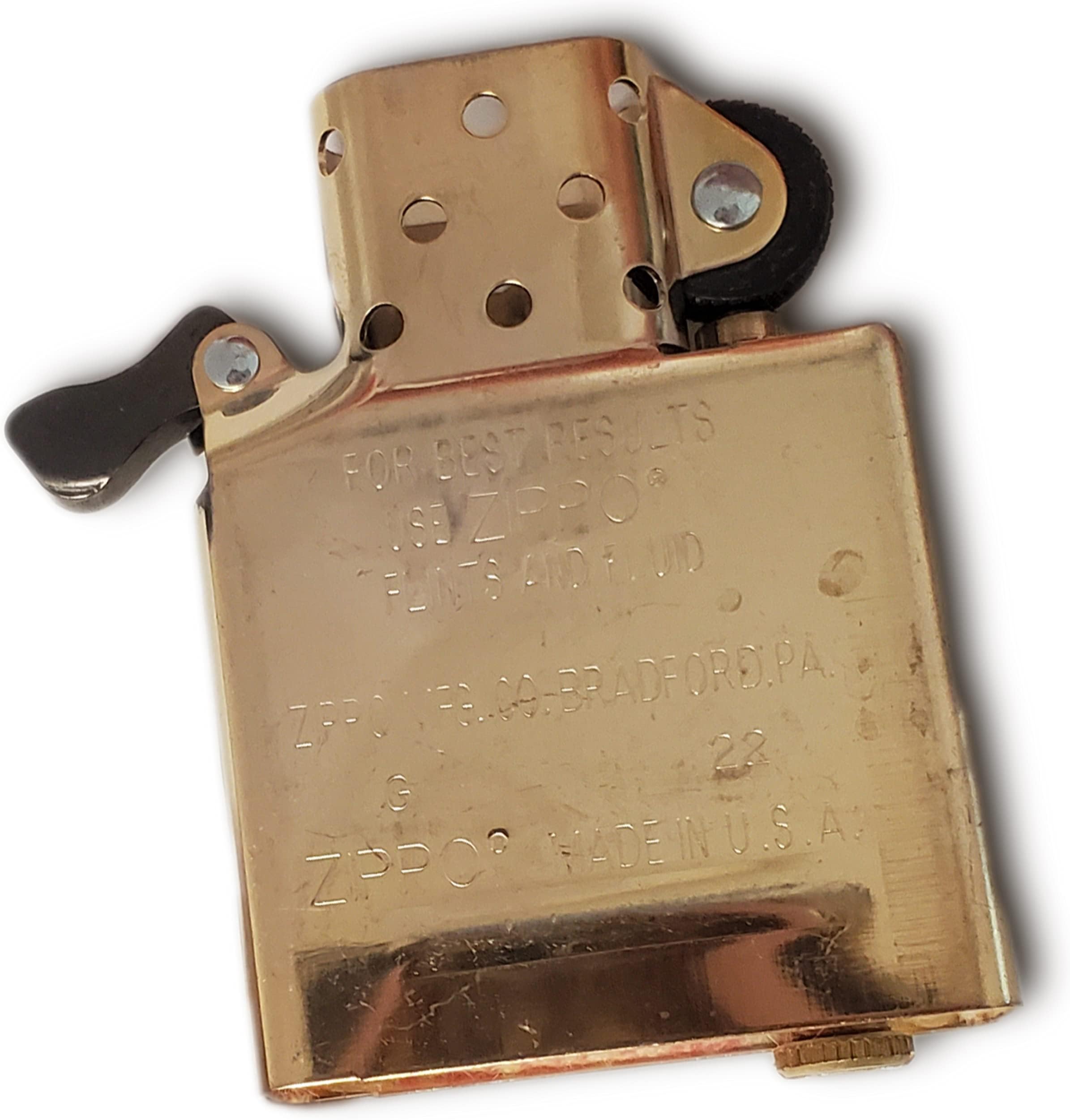 Amazon.com: Zippo Inside Guts Brass Finish (No Outside Case) Only ...