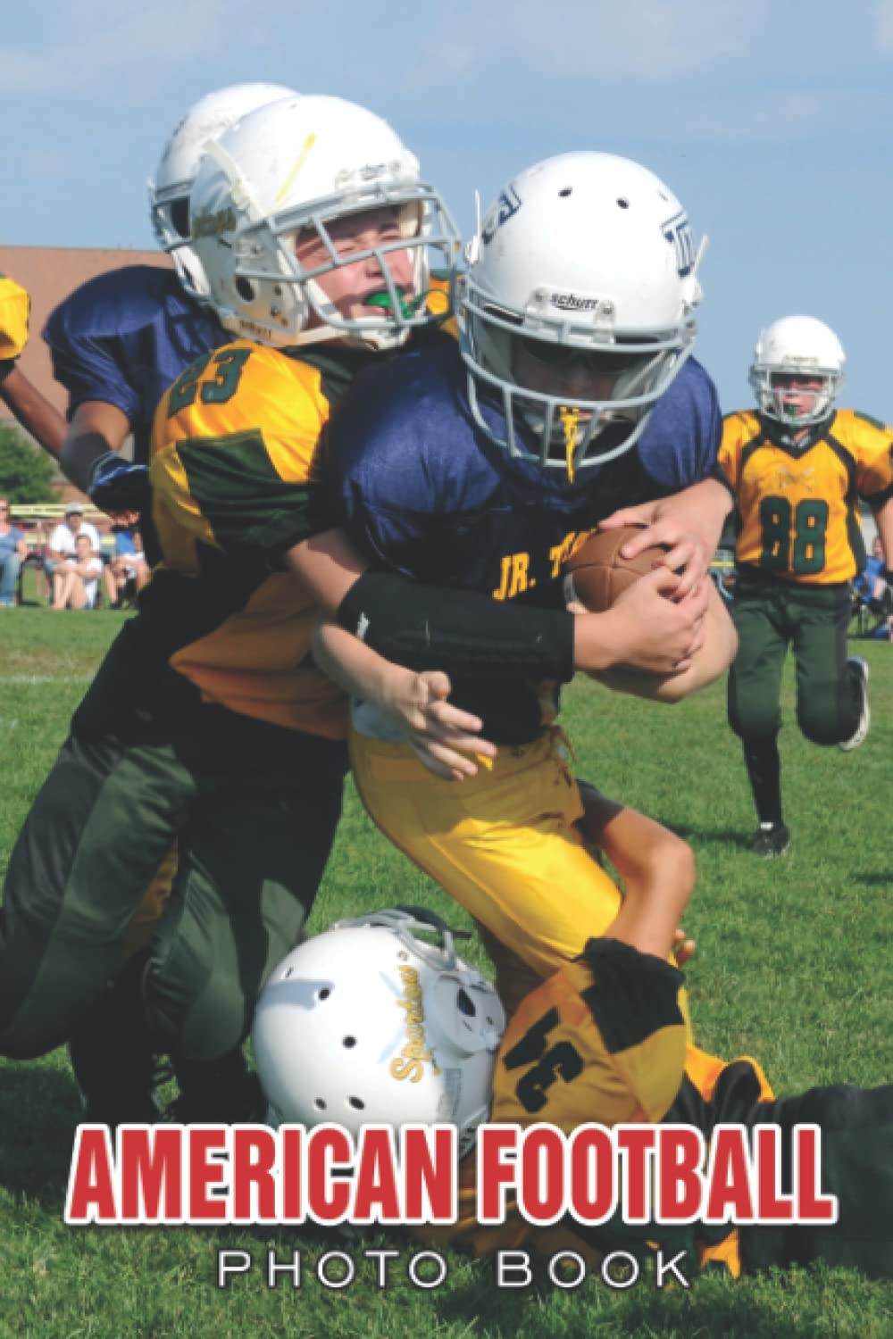 American Football Photo Book: Fantasy Sport Colorful Pages For All Ages ...