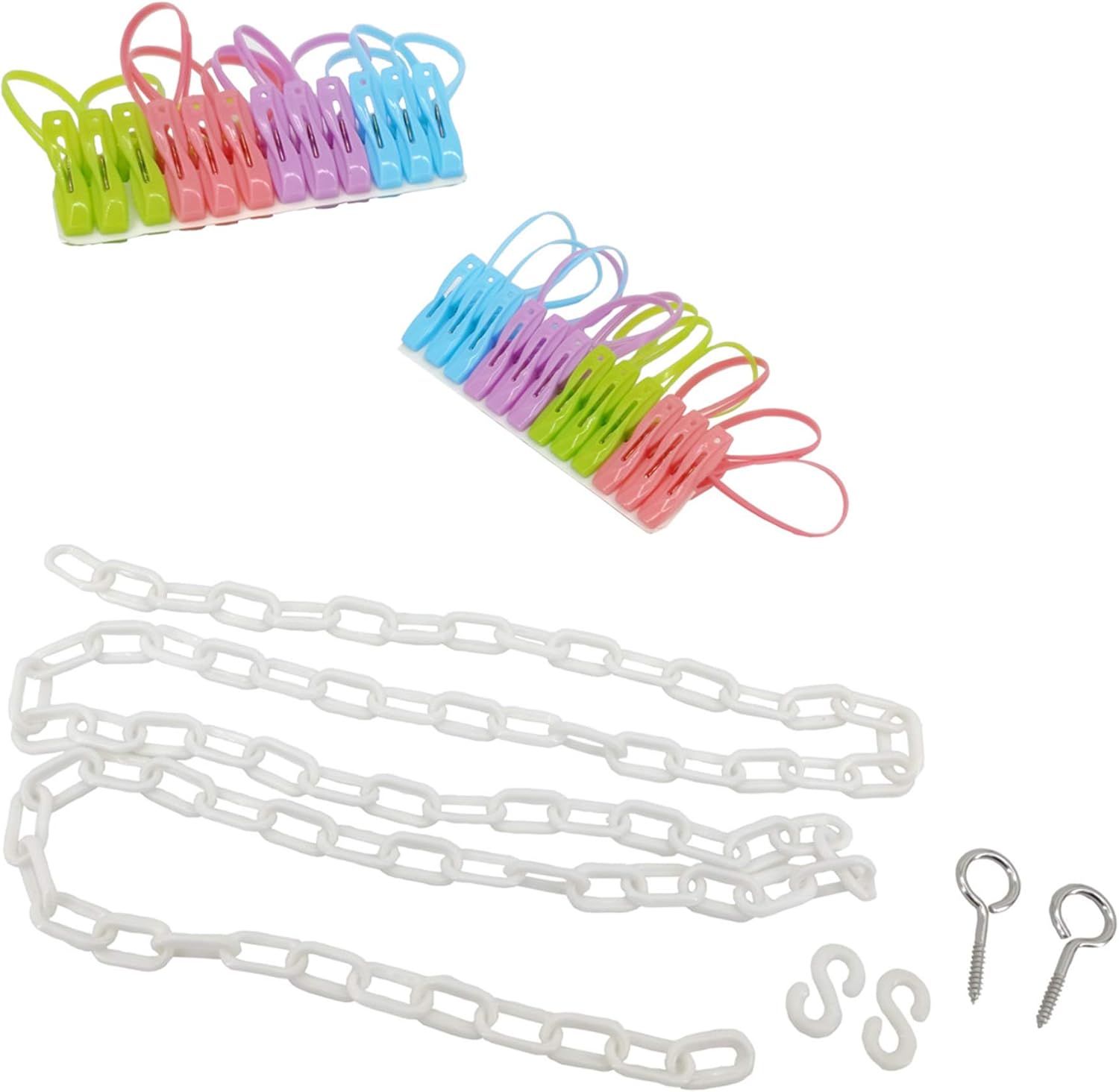 Amazon.com: FixtureDisplays® Plush Toy Chain Wall Ceiling Hanging ...