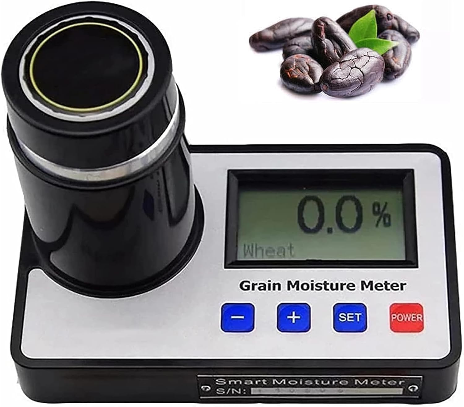 Amazon.com: Grain Moisture Tester, Smart Moisture Tester, Cereal ...