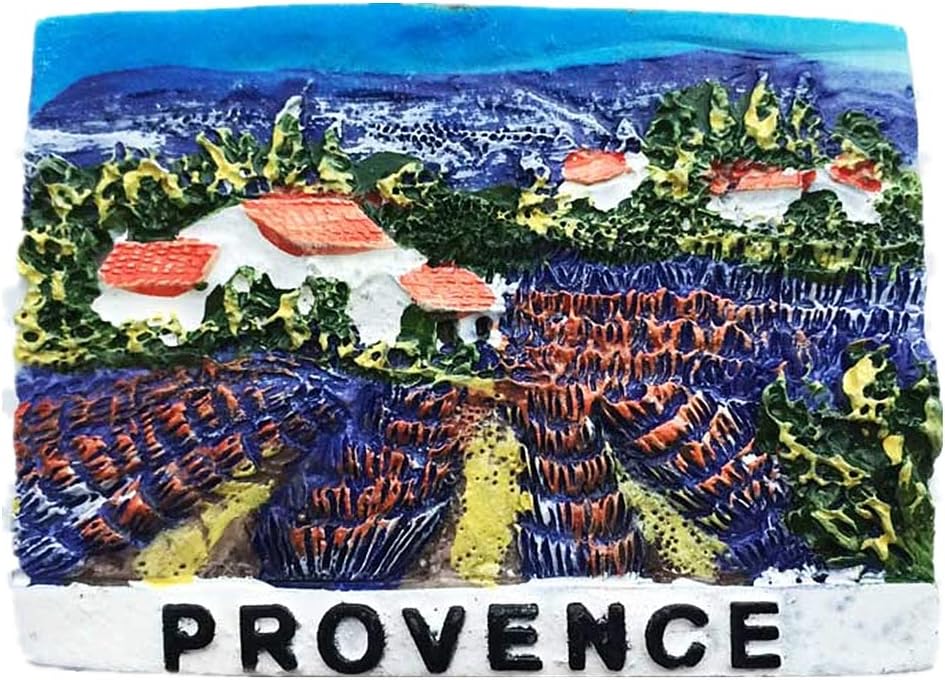 Amazon.com: Lavender Provence France 3D Fridge Magnet Souvenir Gift ...
