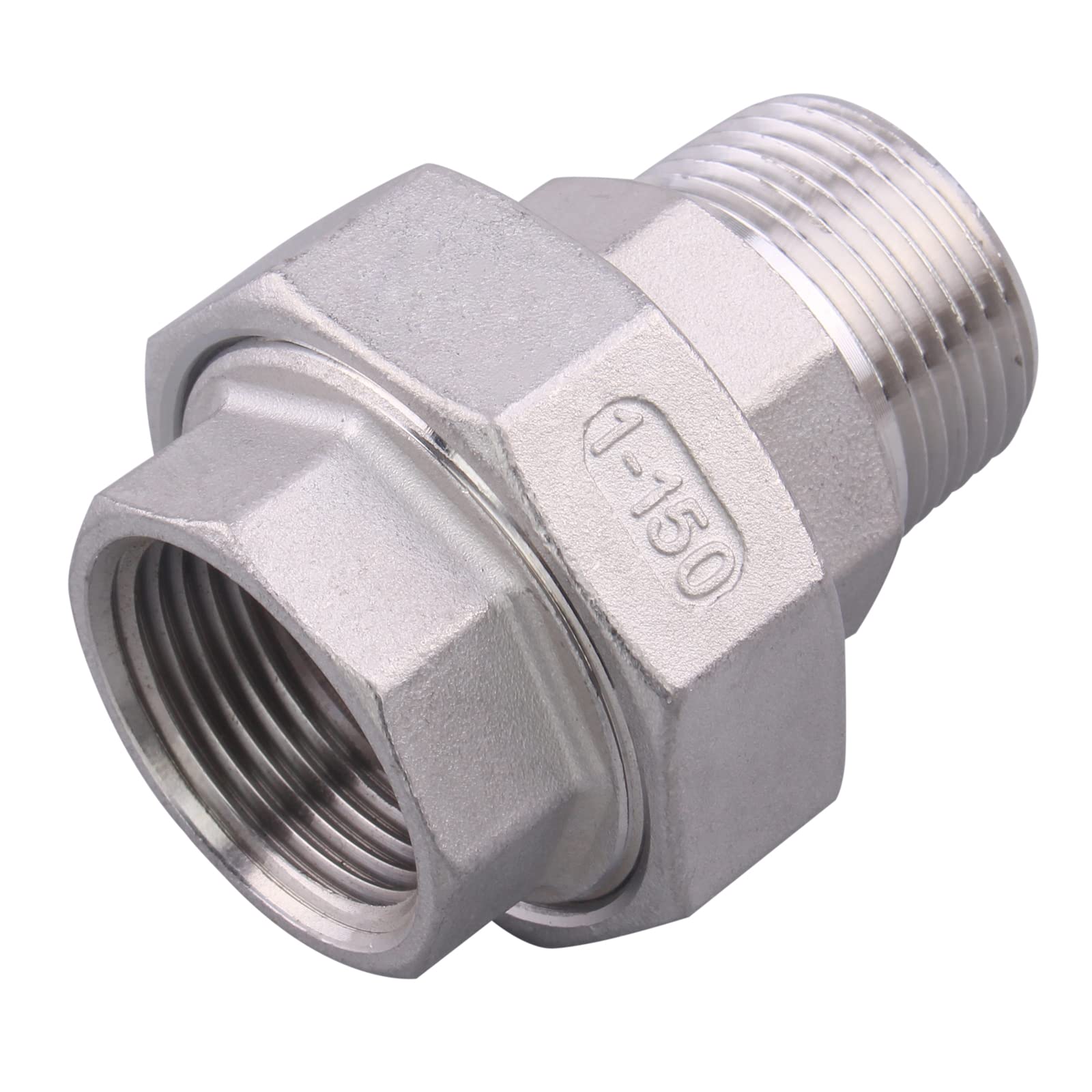 Snapklik.com : DERPIPE Cast Pipe Fittings Union - 1" NPT Female X 1 ...