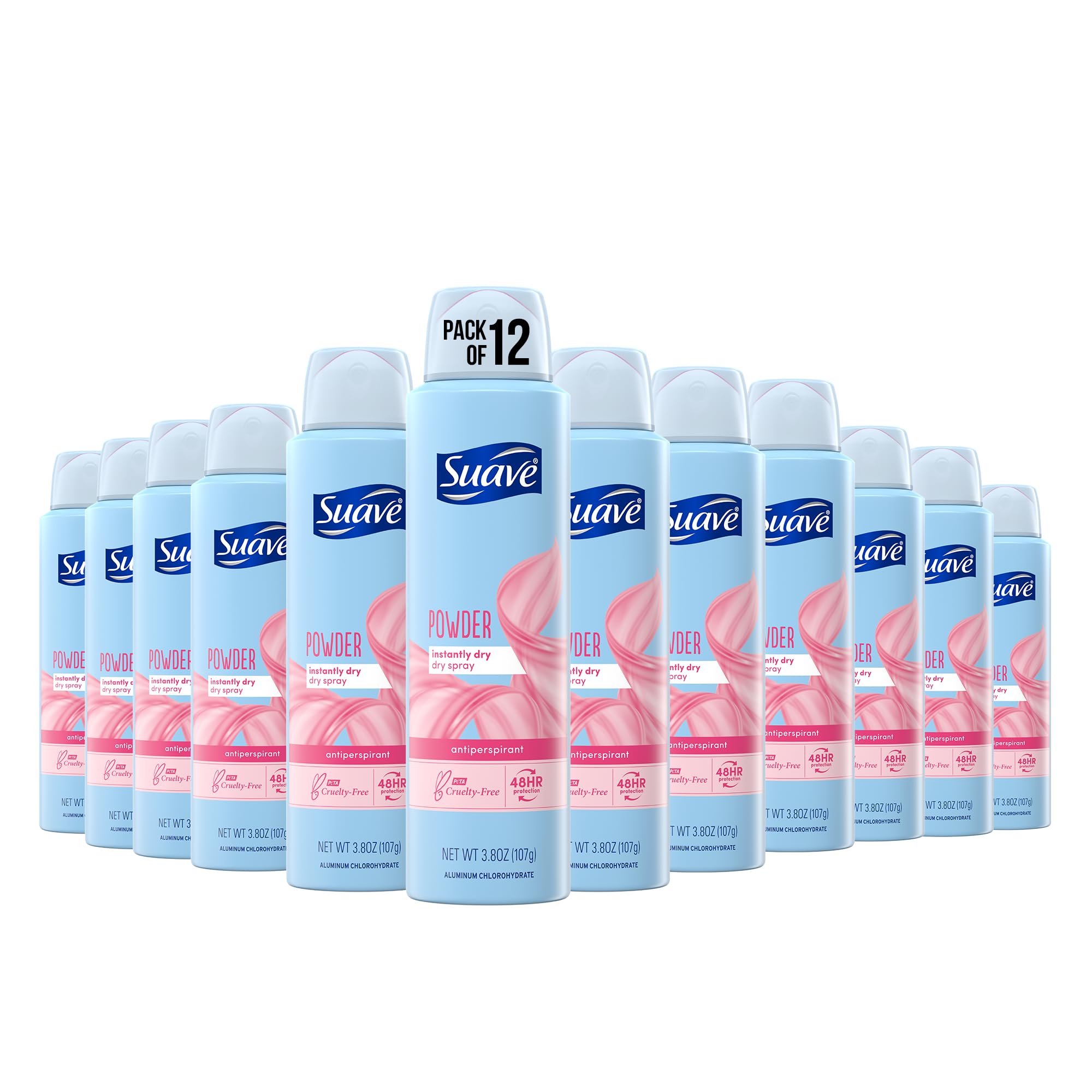 Amazon.com : Suave Dry Spray Antiperspirant Deodorant For Quick and ...