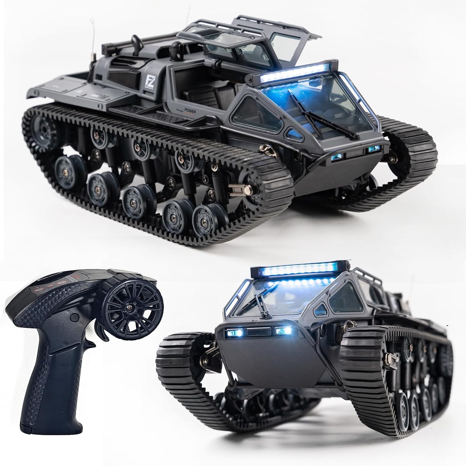 Amazon.com: SOWOFA Remote Control High Speed Tracked Vehicle Truck ...