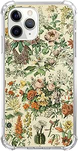 Amazon.com: Dohakemuny Cottagecore Botanical Plant Flowers Case Compatible with iPhone 11 Pro ...