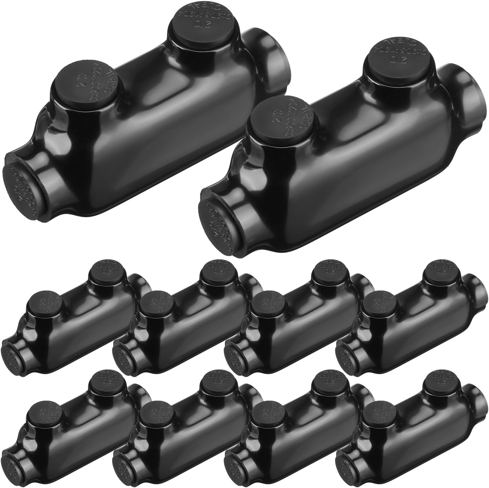 Ilsco IPC-4/0-2/0 IPC (R) 4/0-2 (T) 2/0-6 T UL, Silver - Amazon.com