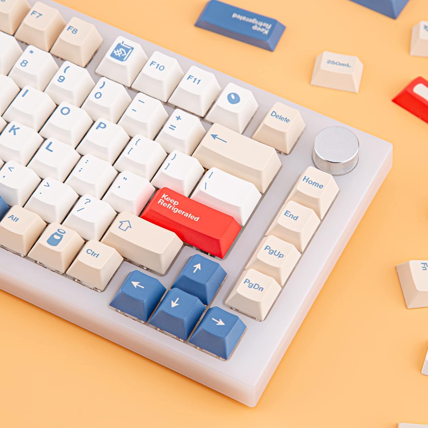 Cherry Profile PBT Dye Sublimation 141 Keys keycap Set-61/84/104/108 ...