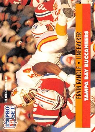 Amazon.com: 1991 Pro Set Football #313 Ervin Randle Tampa Bay ...