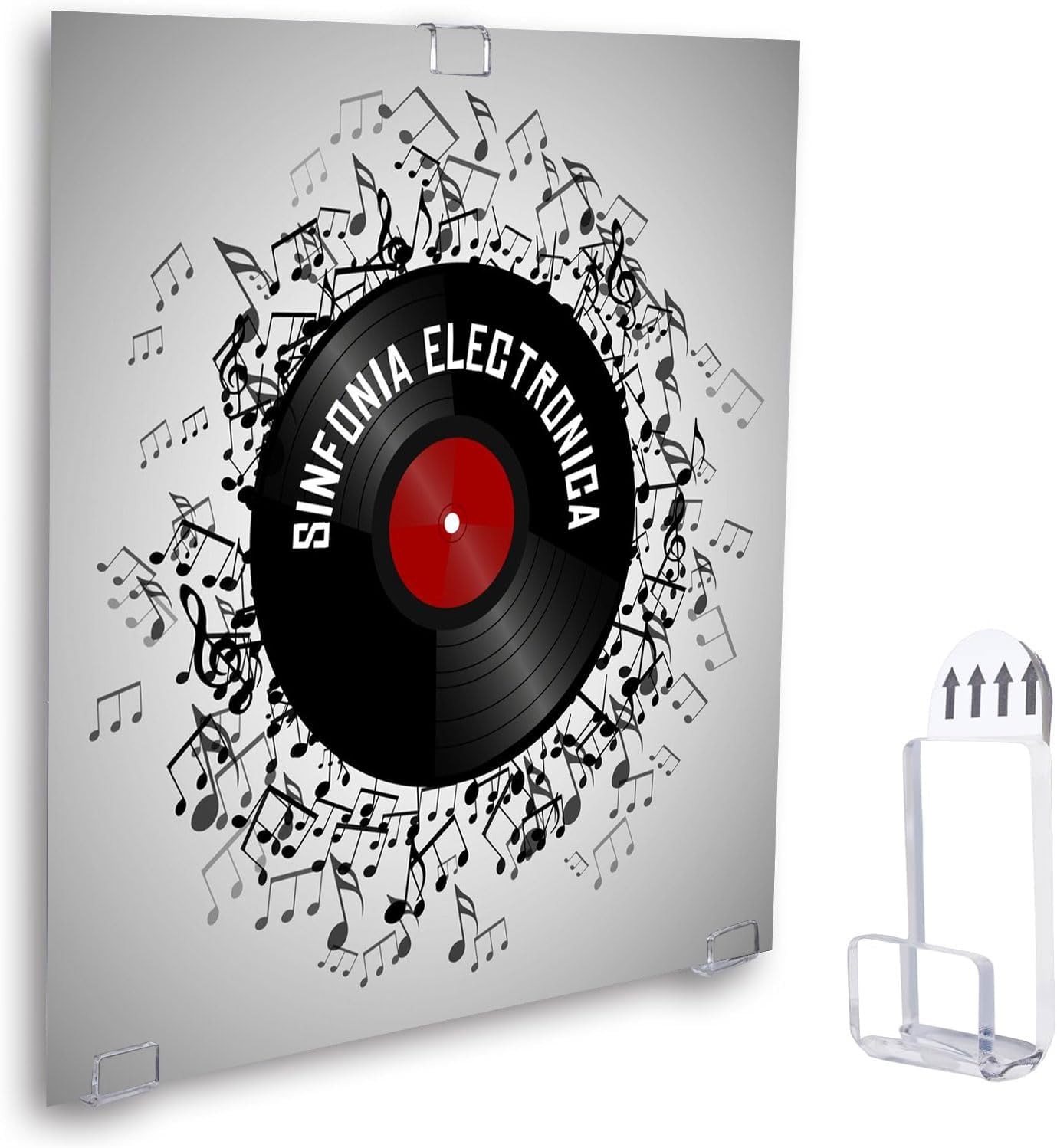 Amazon.com: Kalami 6 Sets 18 Pcs Vinyl Record Display Shelf Wall Mount ...