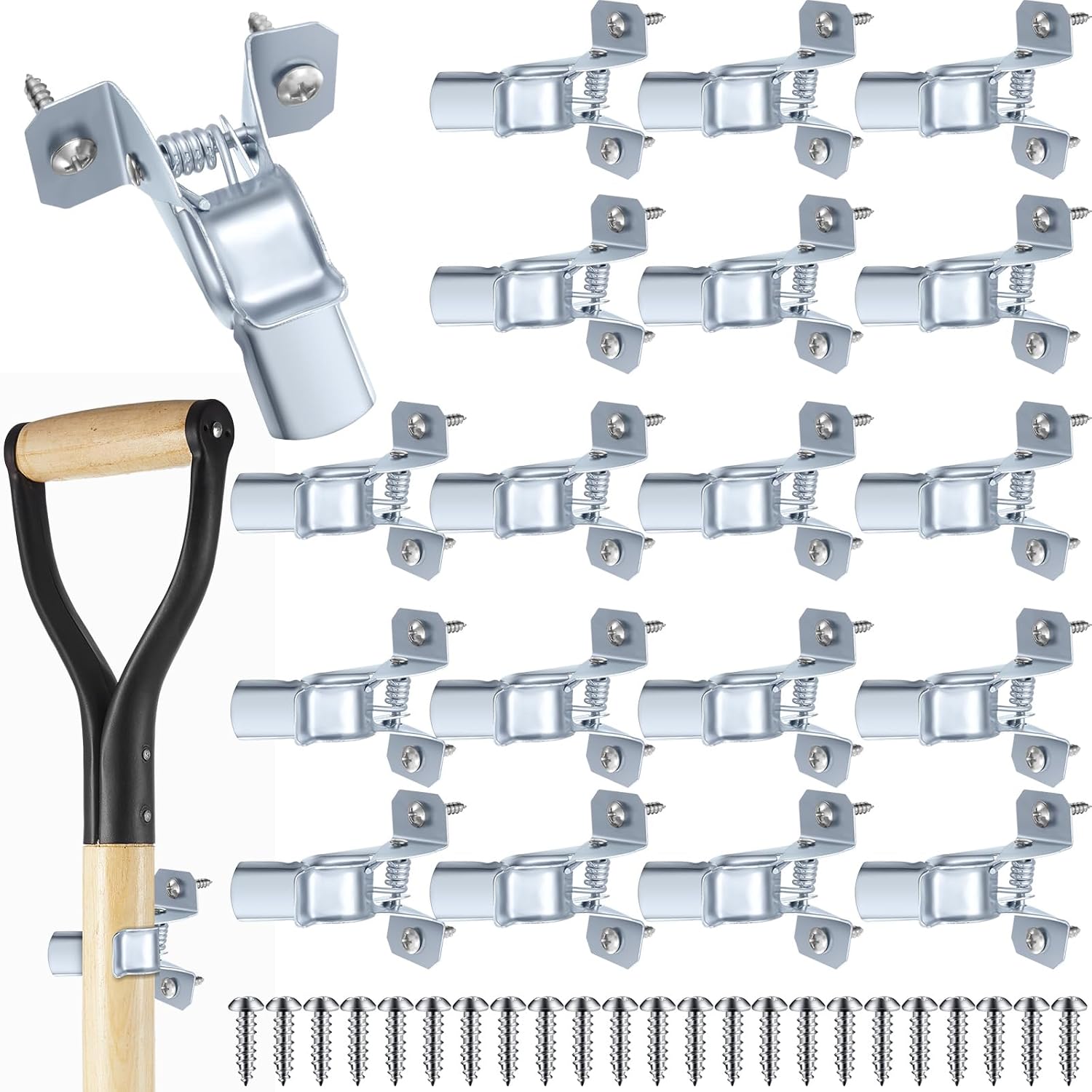 Zonon 30 Pcs Heavy Duty Spring Clips Clamp Tool Hanger Spring Clamps ...