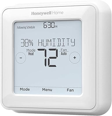 Honeywell RTH8500D 7-Day Touchscreen Programmable Thermostat, "C" Wire ...