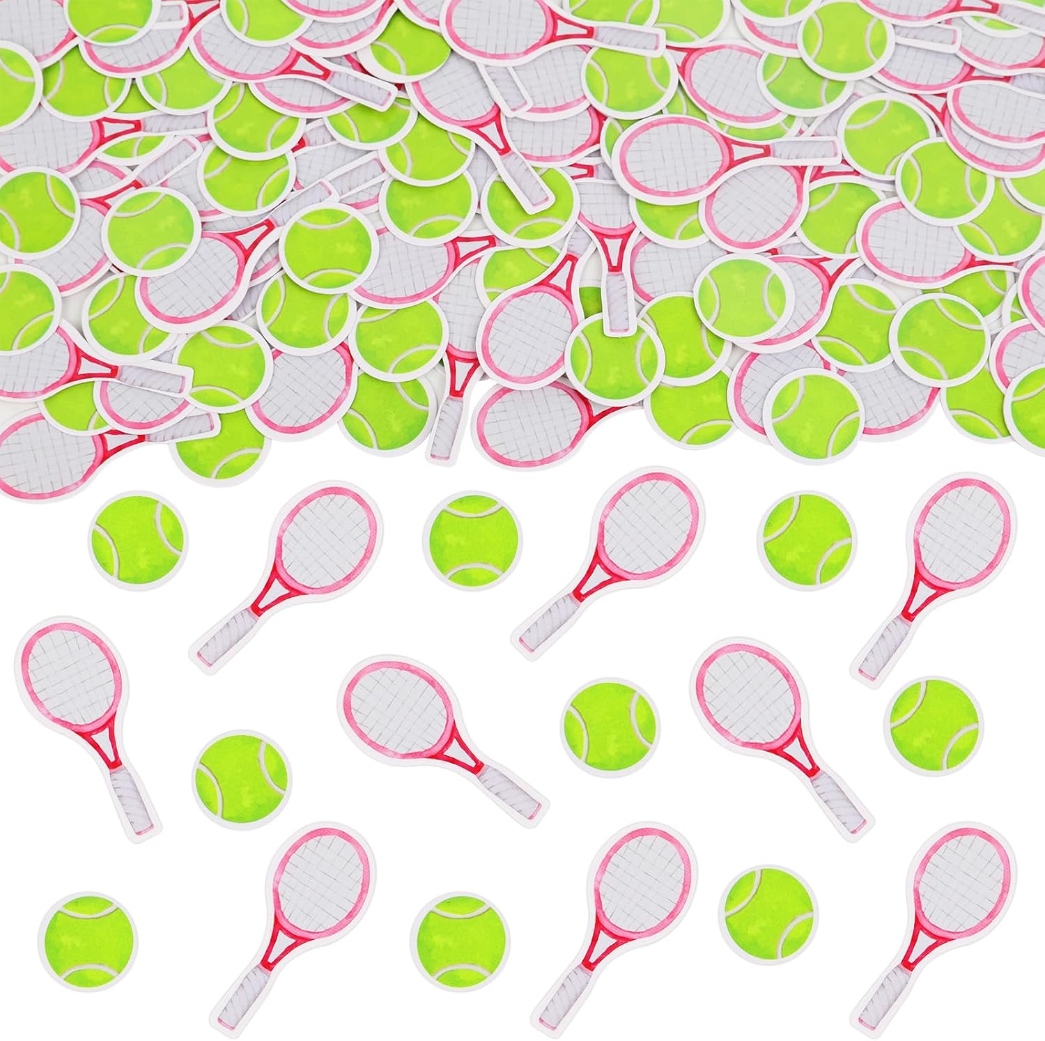 Amazon.com: Sursurprise 200 Pieces Tennis Confetti for Girls - Tennis ...