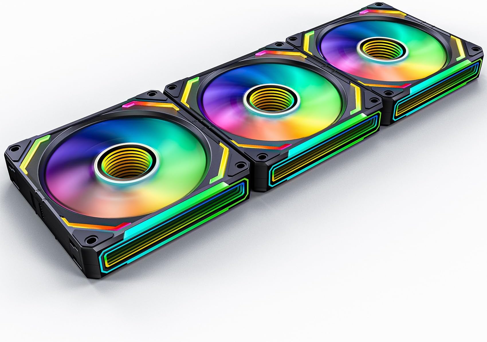 Amazon.com: Asiahorse Matrix-Black Case Fan with PWM Control, 56 ...