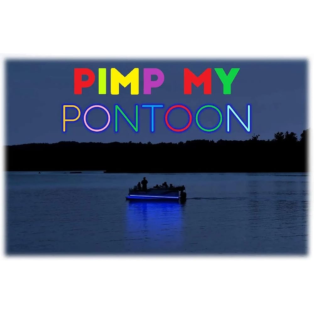 $46/mo - Finance Green Blob Outdoors Pimp My Pontoon Neon Multi-Color ...