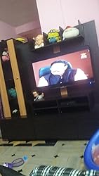 HomeTown Hugo Engineered Wood TV Unit for Living Room - (Walnut and ...