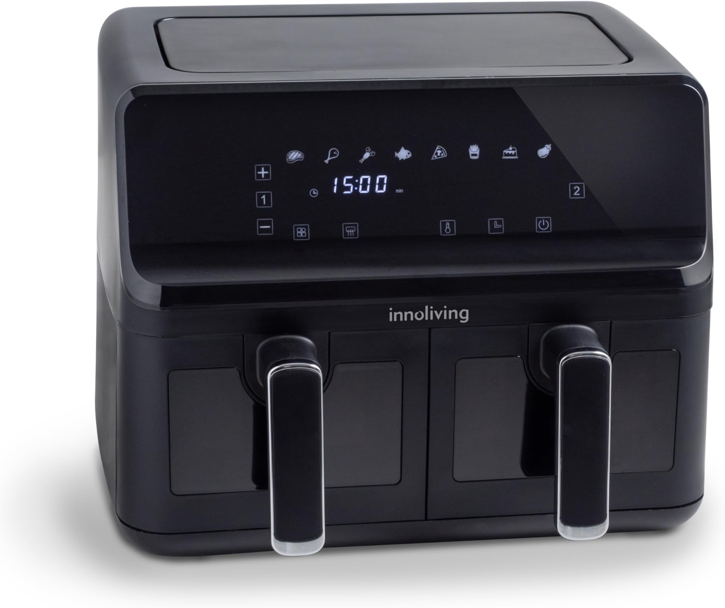 Innoliving Friggitrice ad Aria INN-798 Doppio Cestello 2700W, da 8 ...