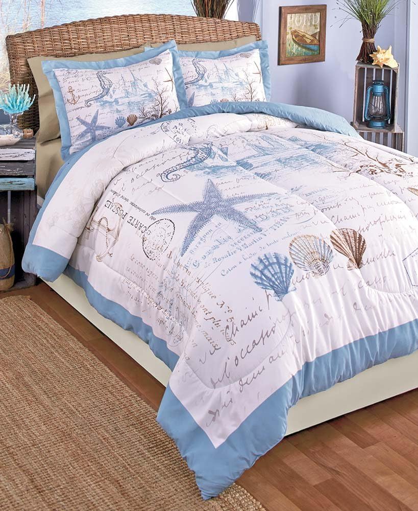 Amazon.com: The Lakeside Collection Antigua KIng Comforter : Home & Kitchen
