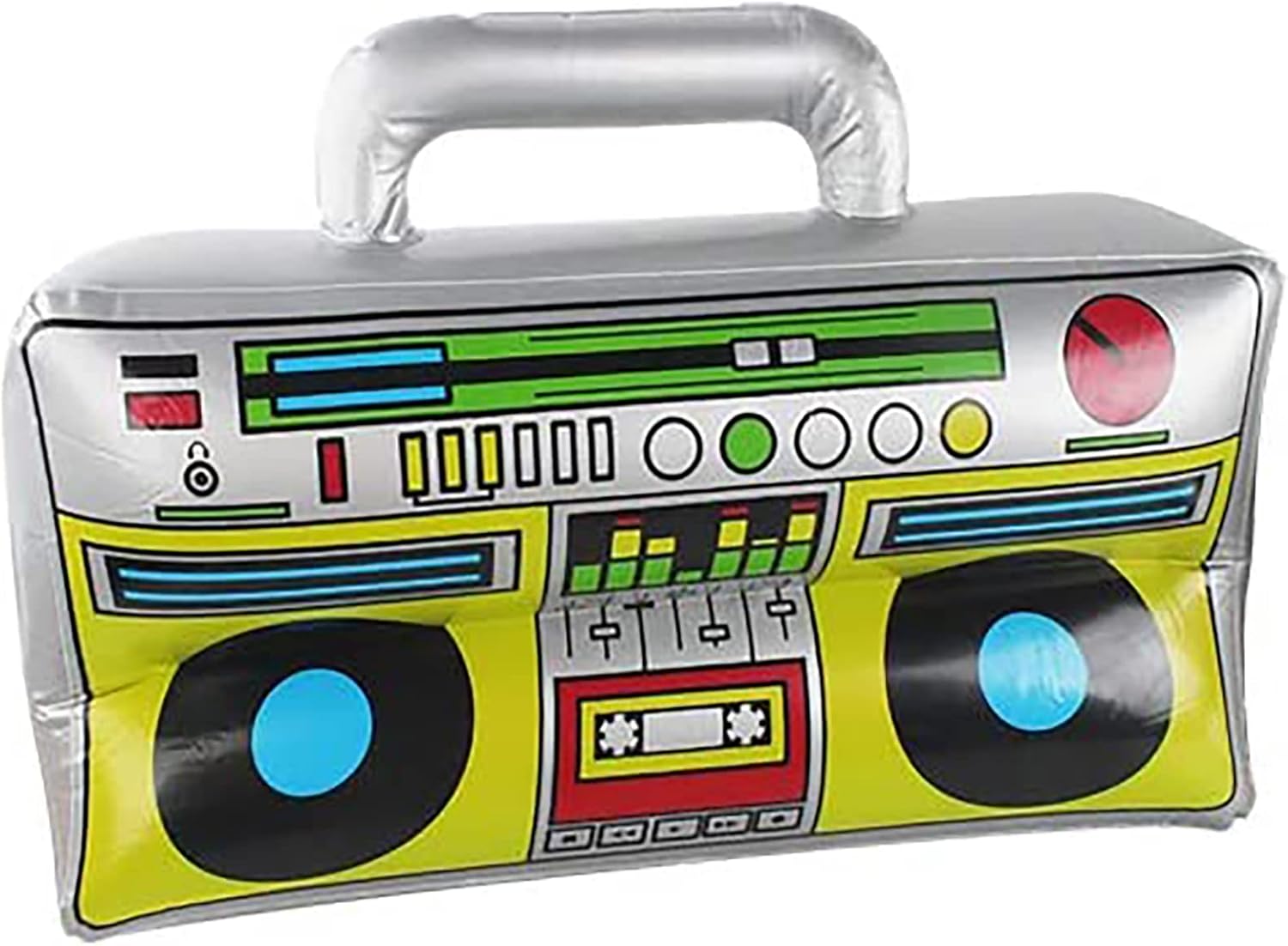 Momeski Aufblasbarer Radio, Ghettoblaster Old School 80er 90er Outfit ...