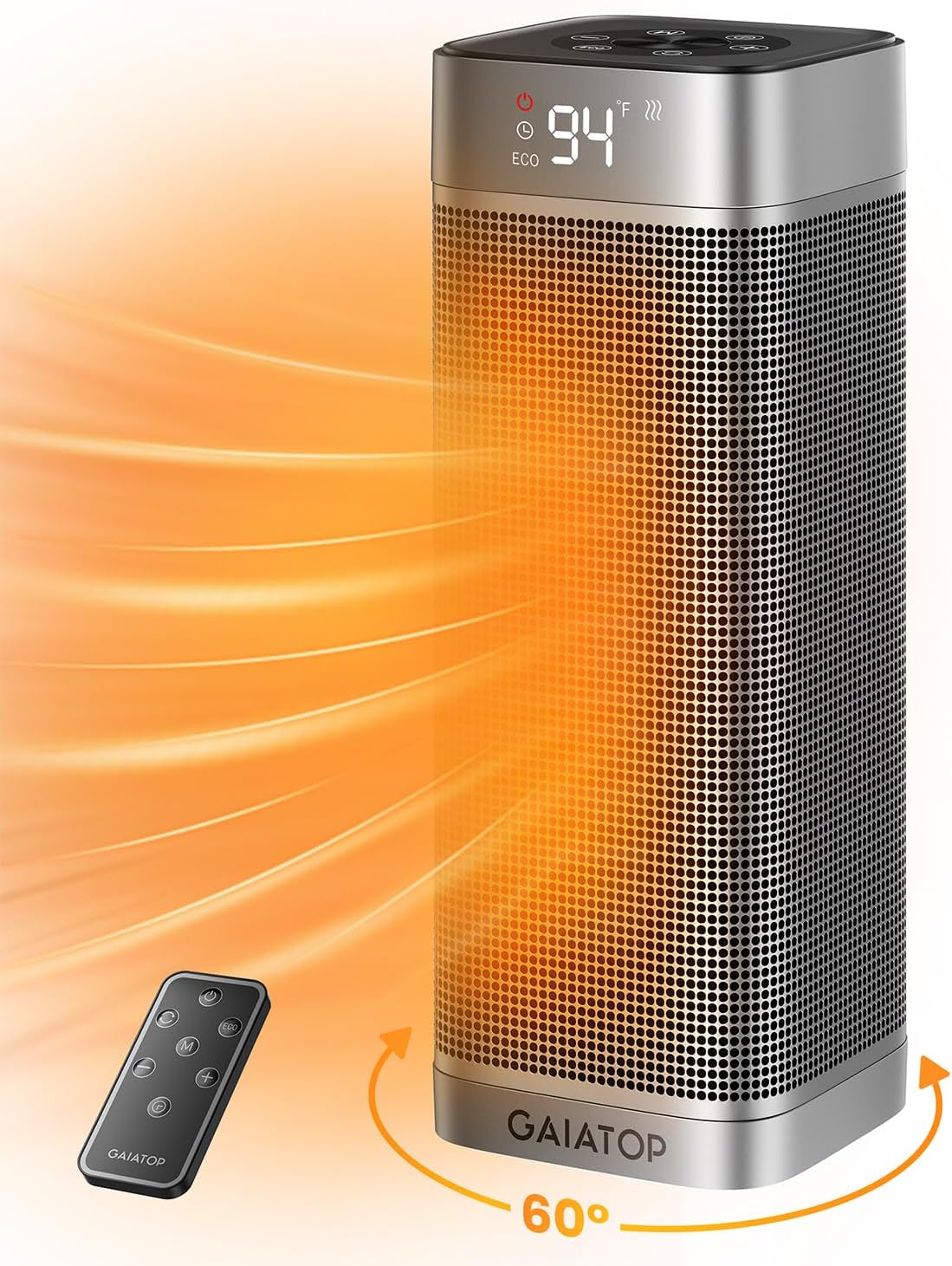 Amazon.com: Gaiatop Space Heaters for Indoor Use, Portable Electric ...