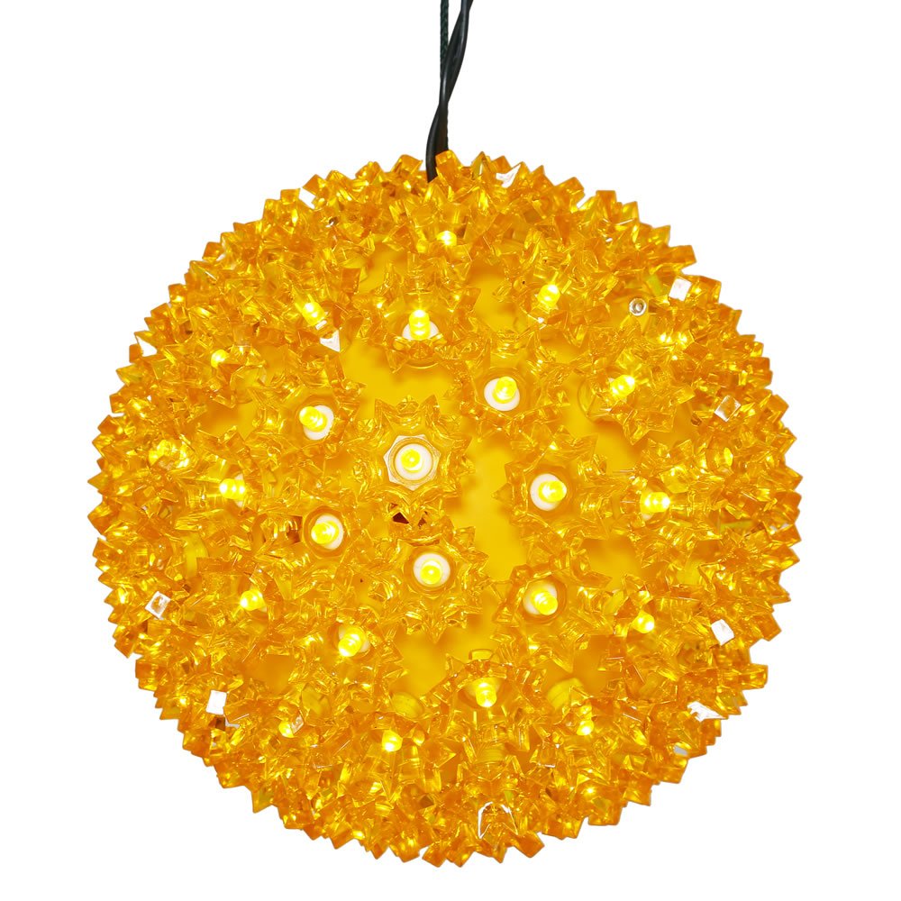 Amazon.com: Vickerman X120607 Starlight Sphere Ornament LED Light ...