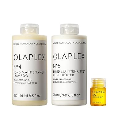 Amazon.com: Olaplex Wash and Shine Hair Kit: No. 4, 5, 7, Shampoo ...