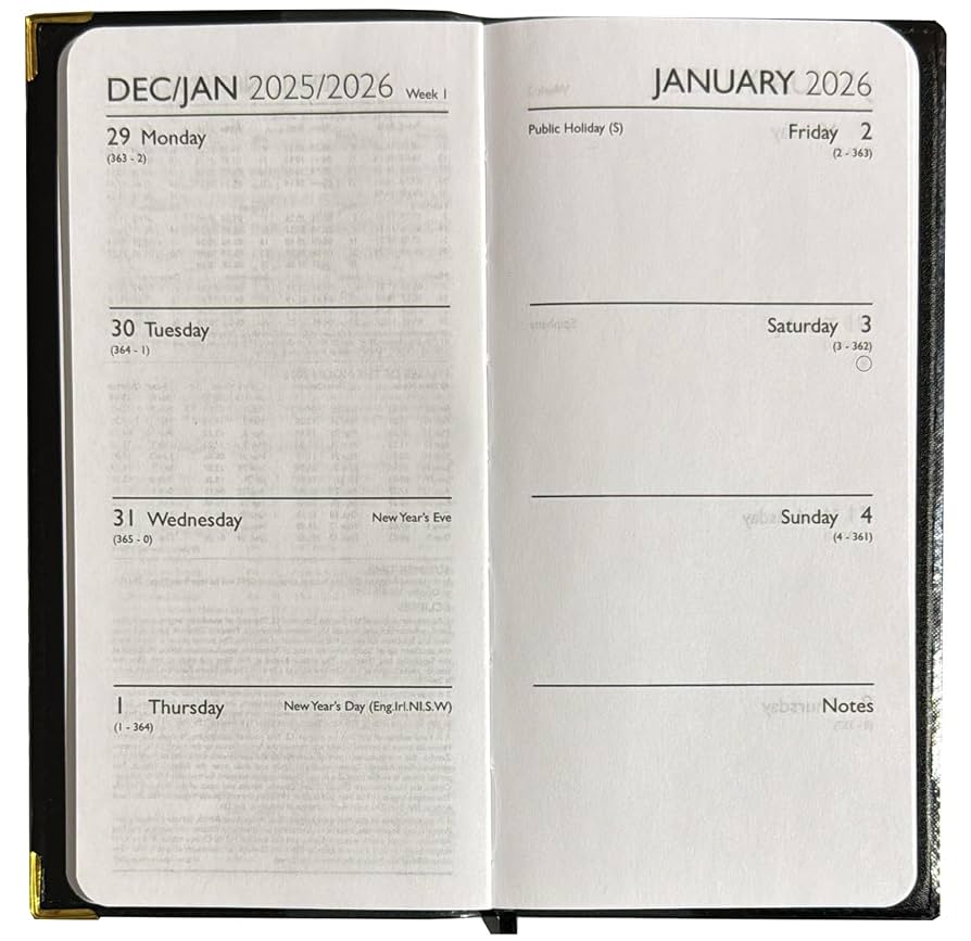 2025 Diary 2025 Slim 2025 Agenda In Zakformaat Gepersonaliseerd