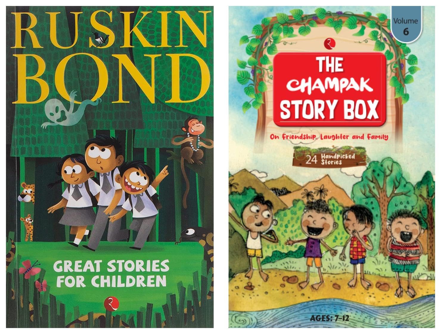 Champak Books in English - 24 Handpicked Stories Box (Volume 6) for 7 ...