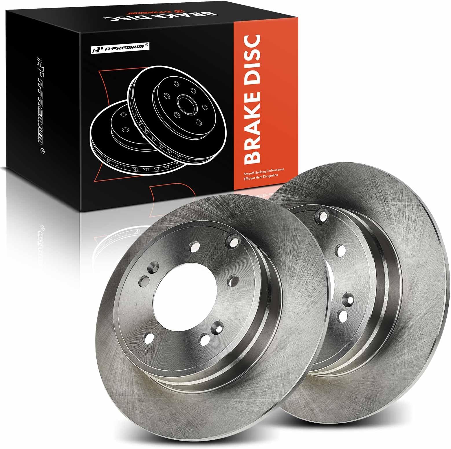 Amazon.com: Detroit Axle - Rear 2pc Brake Rotors for Hyundai Sonata Tucson Azera Kia Optima ...