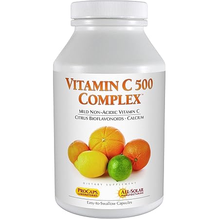 Amazon.com: Andrew Lessman Vitamin C 500 Plus B-Complex 180 Capsules ...