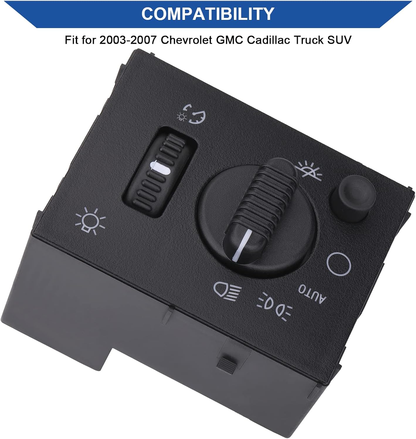 Buy Obaee Headlight Dimmer Switch Headlamp Control Compatible with ...