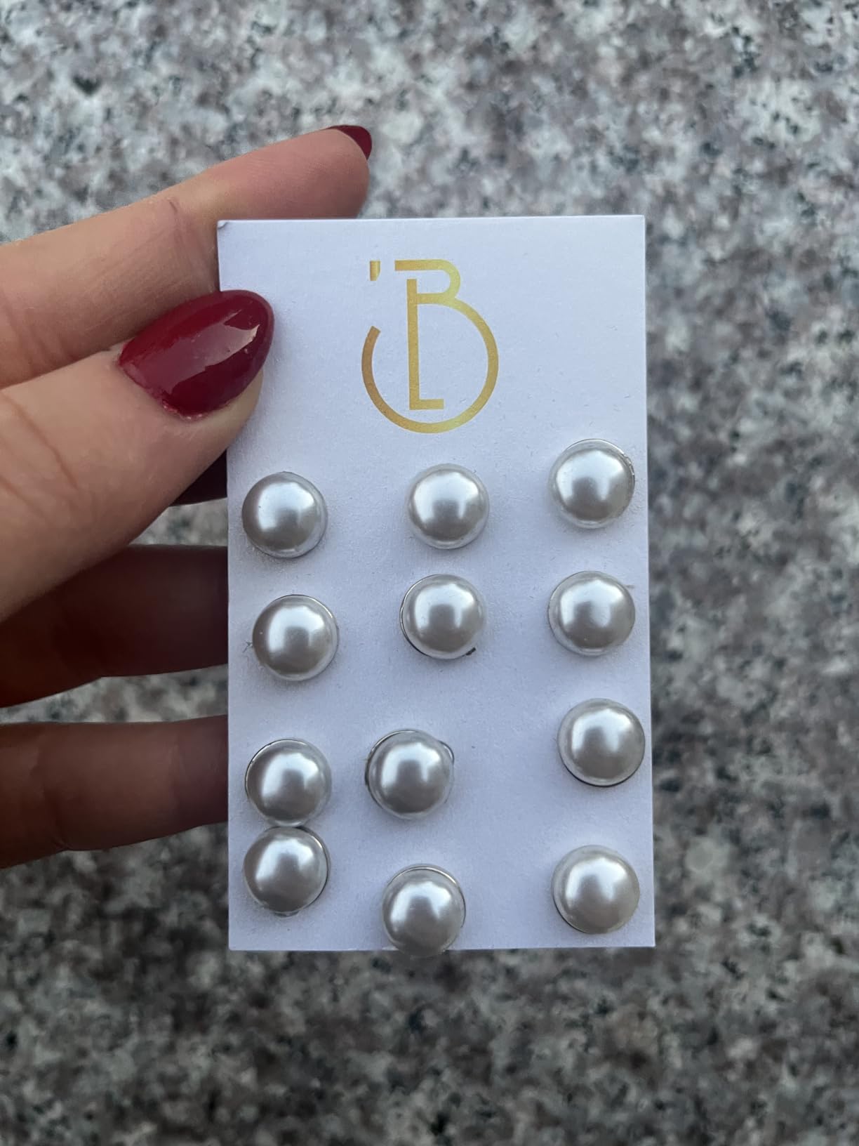 L'Bellé Wedding Veil Weights - Set of 12 Non-Damaging Magnetic Bridal ...