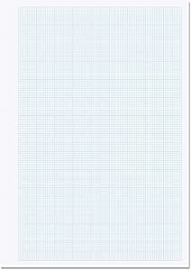 Rhino A4 Loose Leaf Graph Paper, 500 Sheets / 1000 Page, 20mm Graph ...