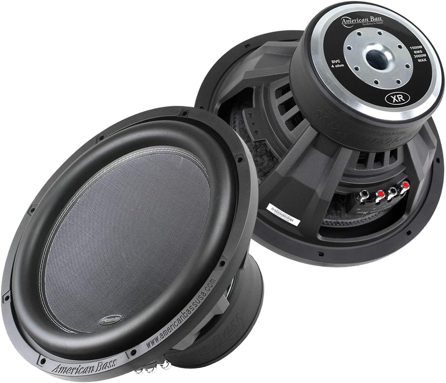 Amazon.com: American Bass Usa DX 124 800 Watt Max 4Ohm 12 Inch ...