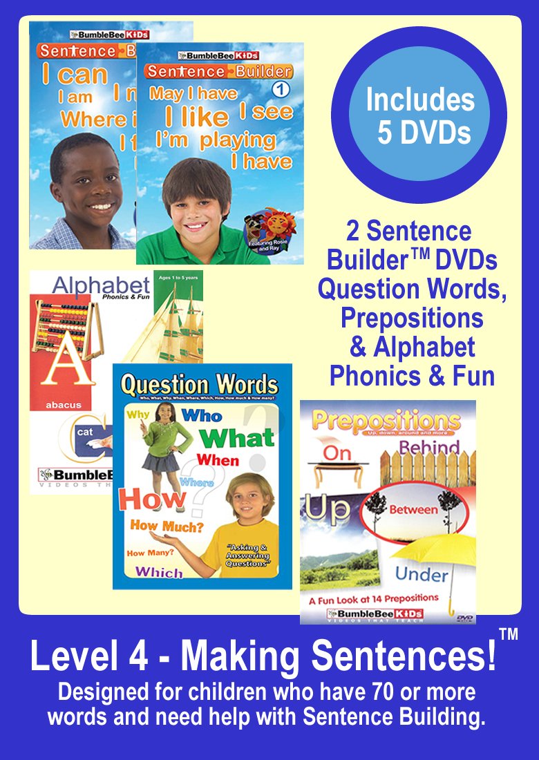 Amazon.com: Level 4 - Making Sentences! Set - Appropriate For Kids with ...