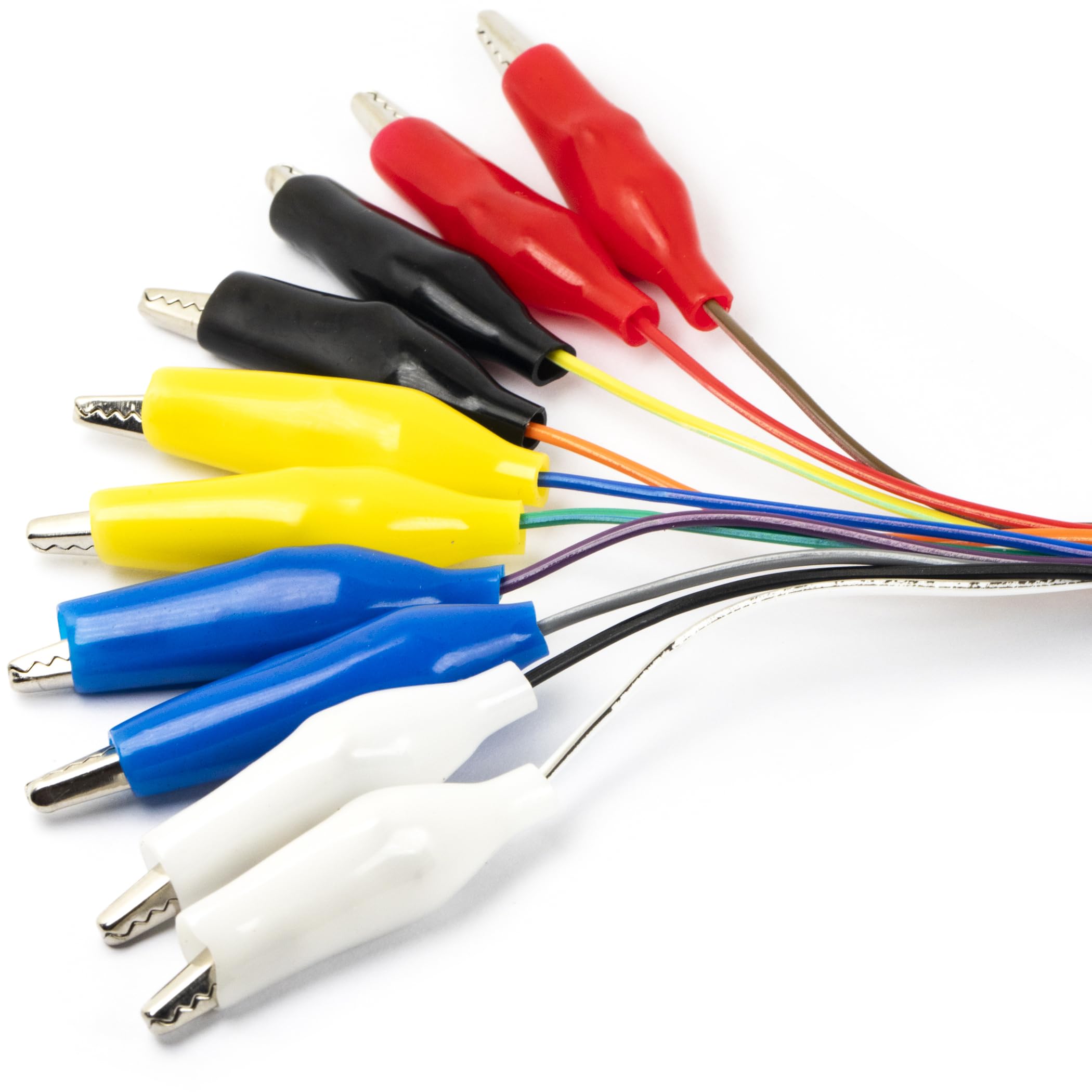 Snapklik.com : Risingsaplings Breadboard Alligator Clip To Dupont Wire ...