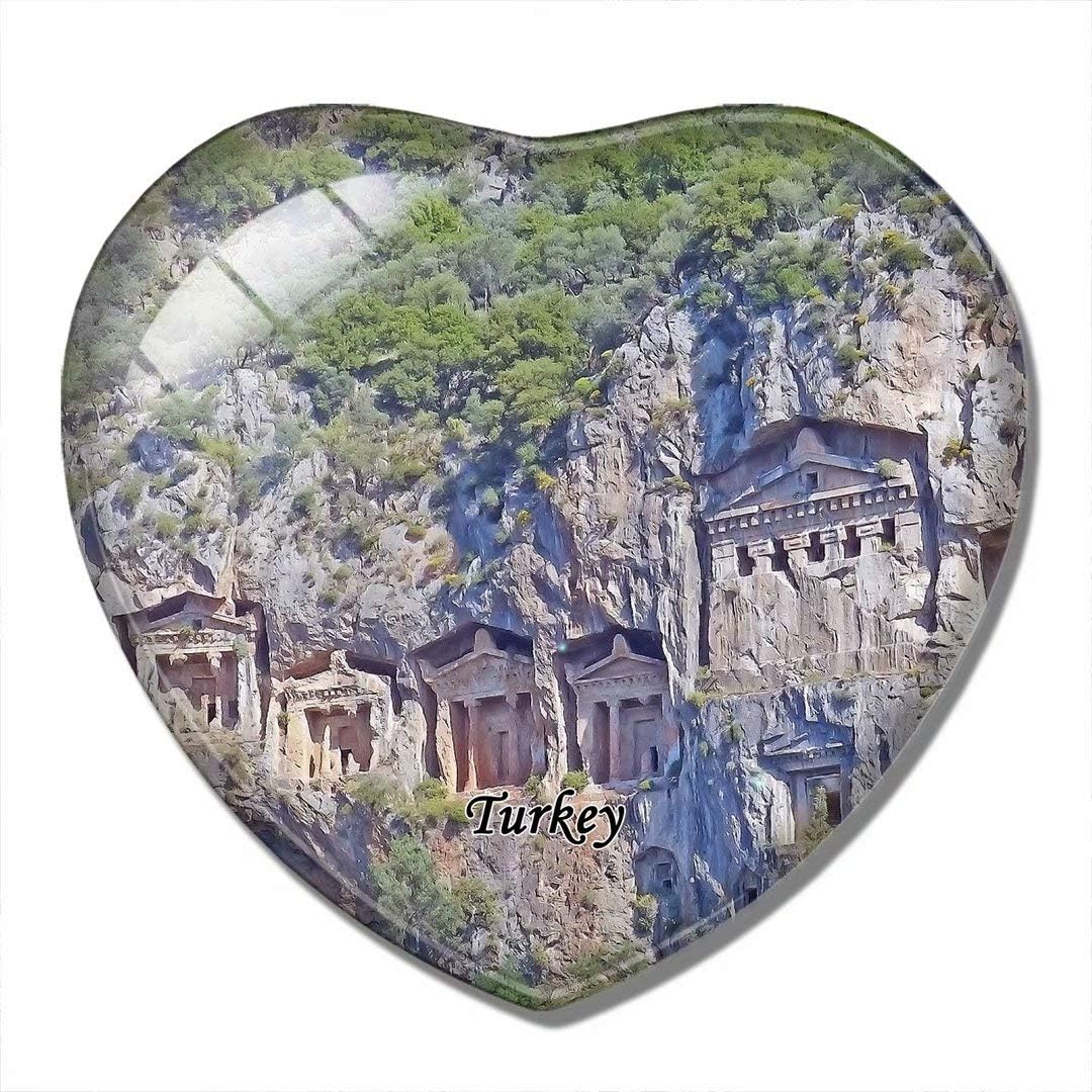 "N/A" Turkey Magnet Turkey Lycian Rock Tombs Dalyan 3D Fridge Magnet ...