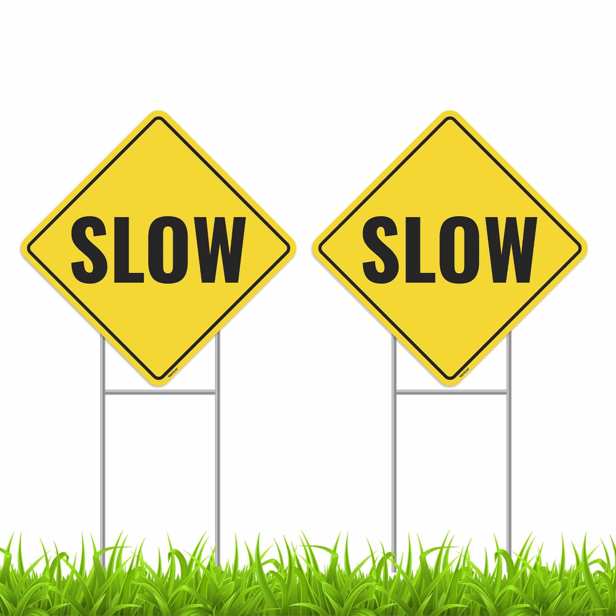 Corrugated Permit Signs Please Flatten Boxes Sign