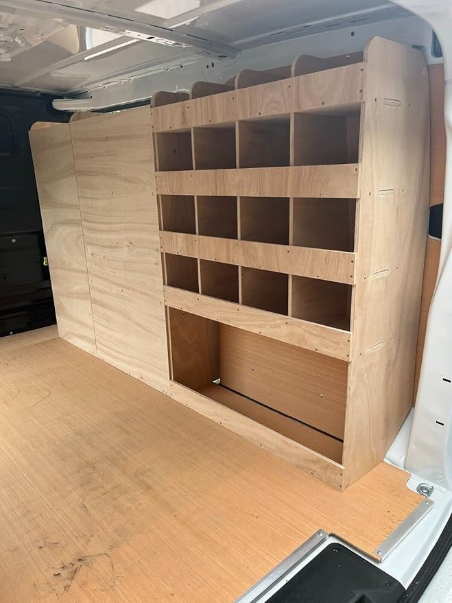 Fully Assembled Van Shelving Racking to fit Citroen Dispatch L2 MWB ...