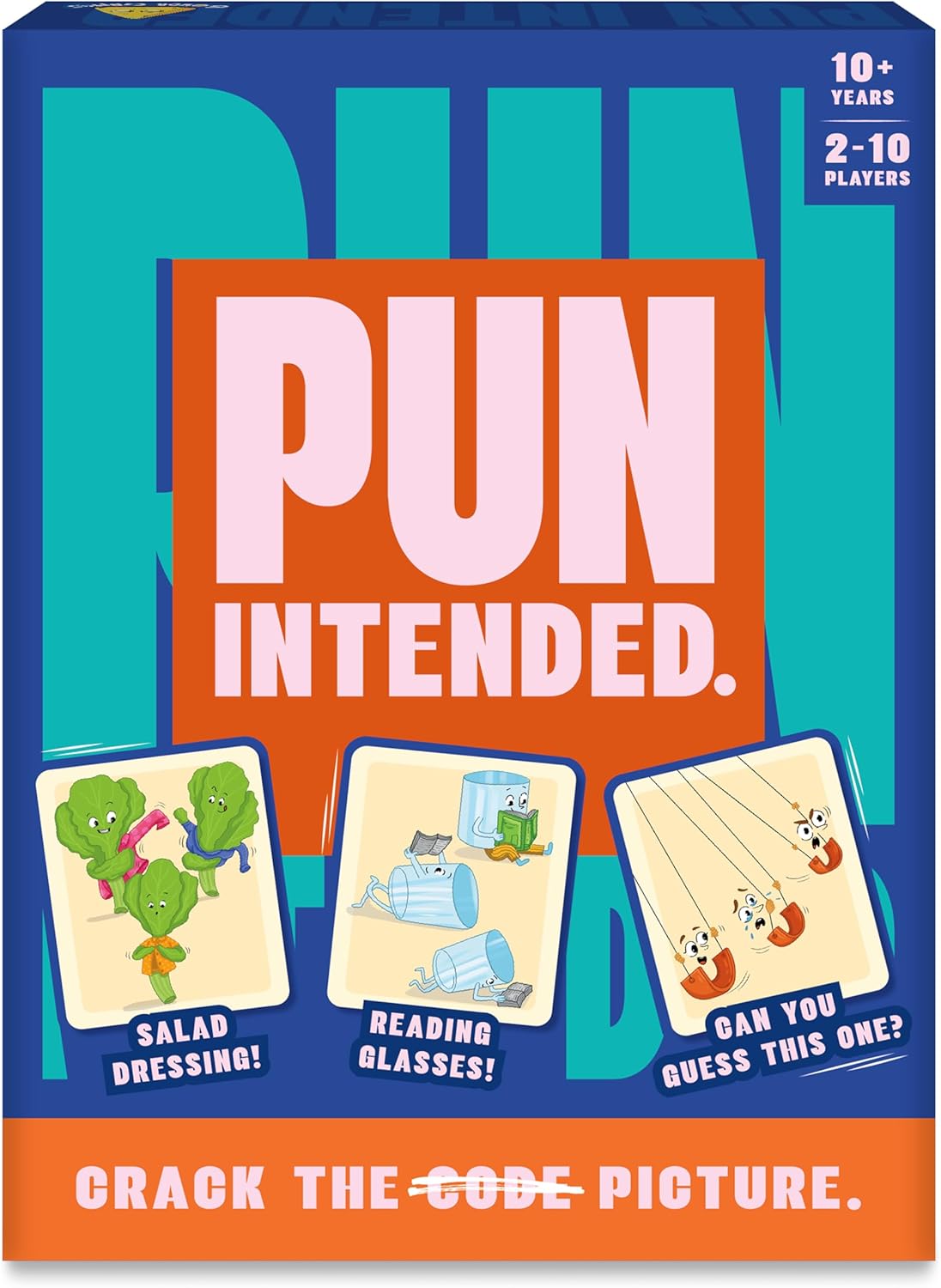 Amazon.com: Gouda Games Pun Intended - Hilarious Picture Guessing Card ...