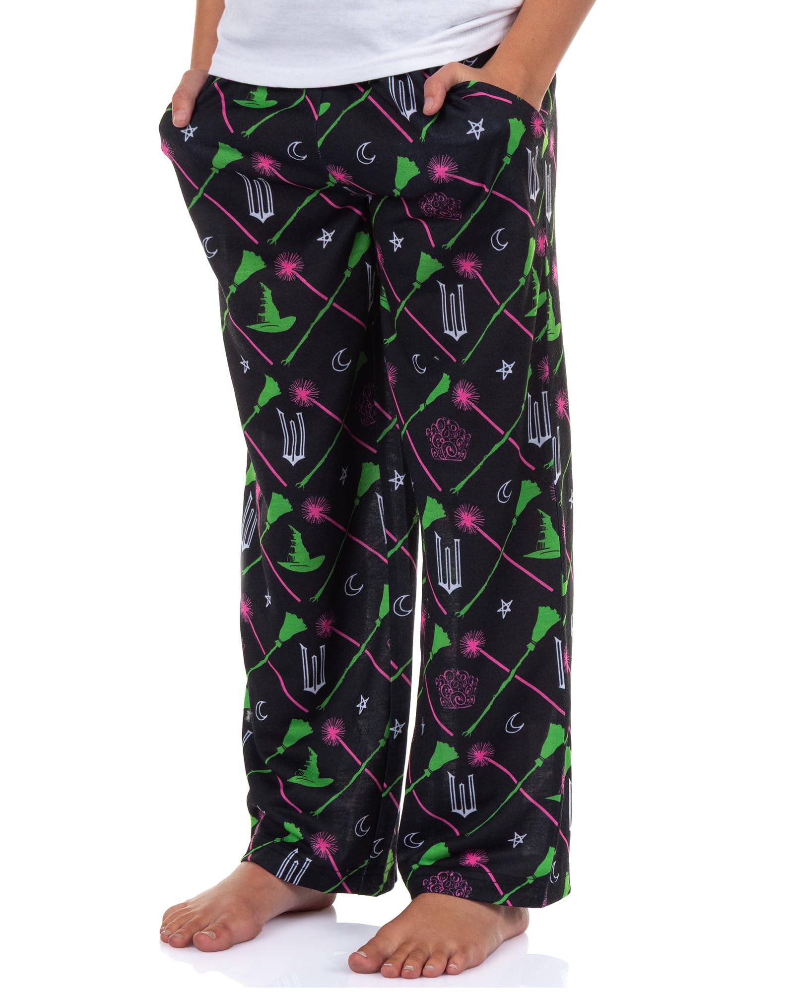 Snapklik.com : Wicked Girls Pajamas Elphaba And Glinda Charms Pajama ...