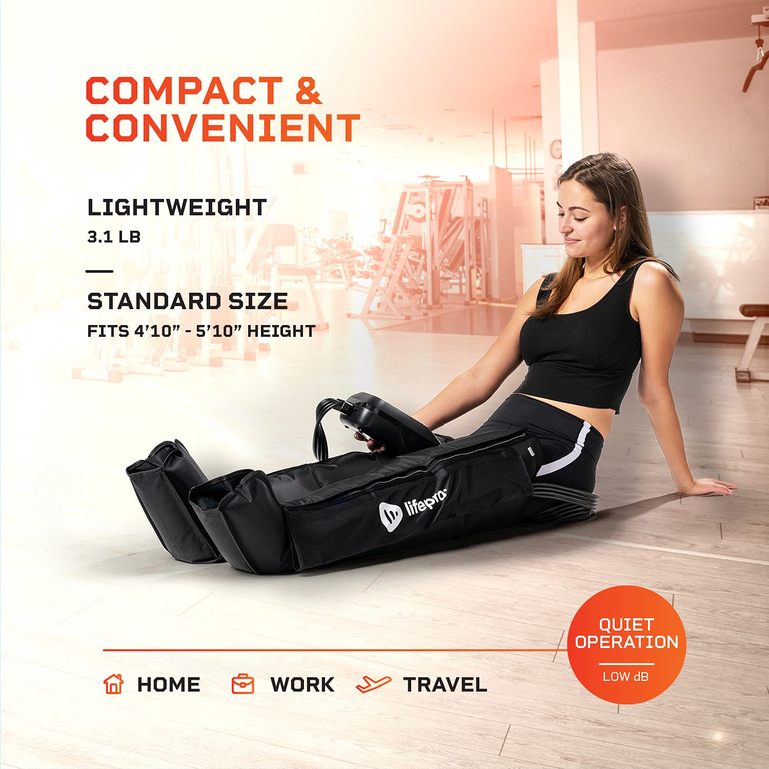 Lifepro Sequential Compression Device, Foot Leg Compression Machine ...