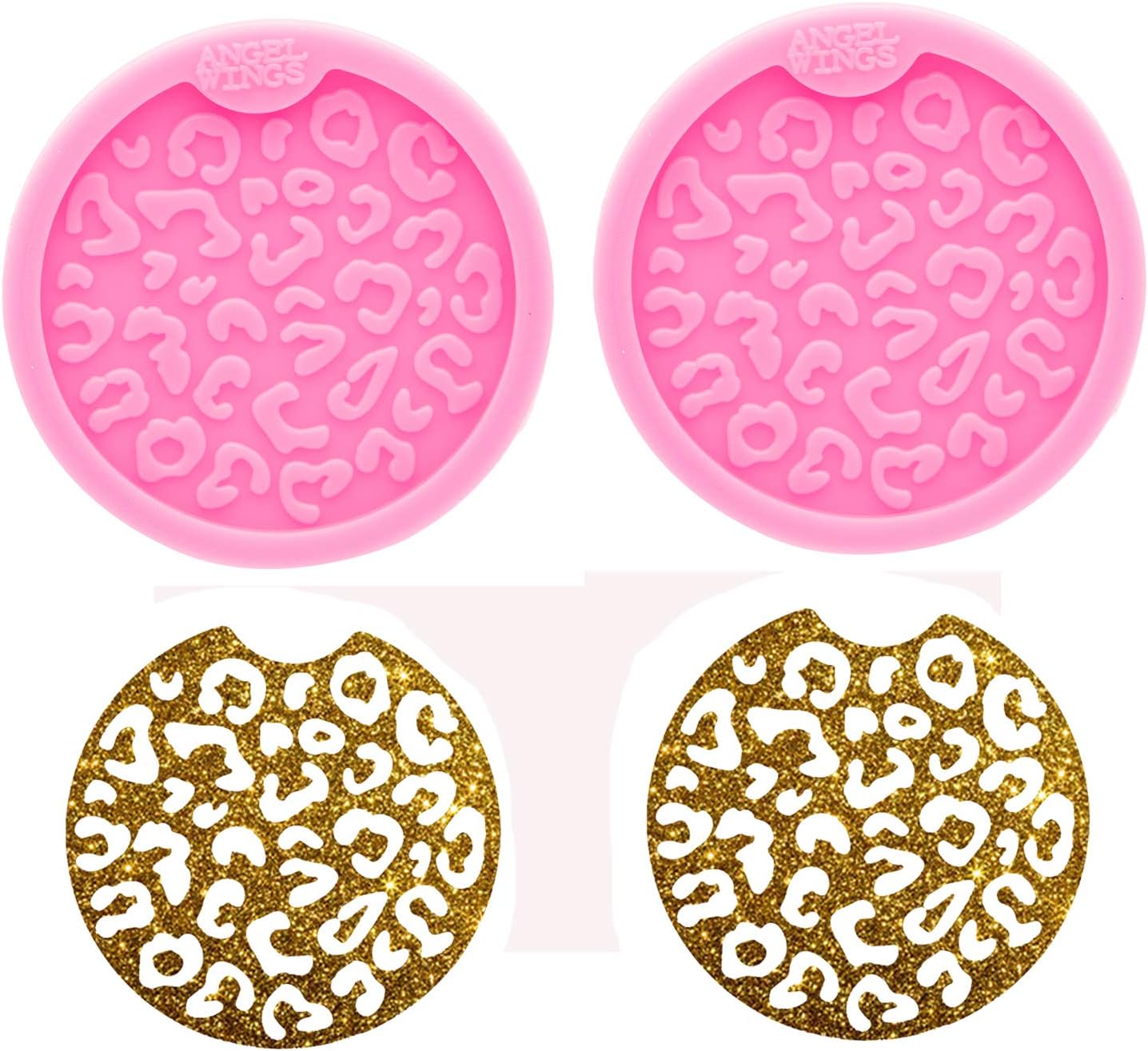 Amazon.com: Attuslla Round Ocean Resin Mold Stool Mold Resin Table Mold ...