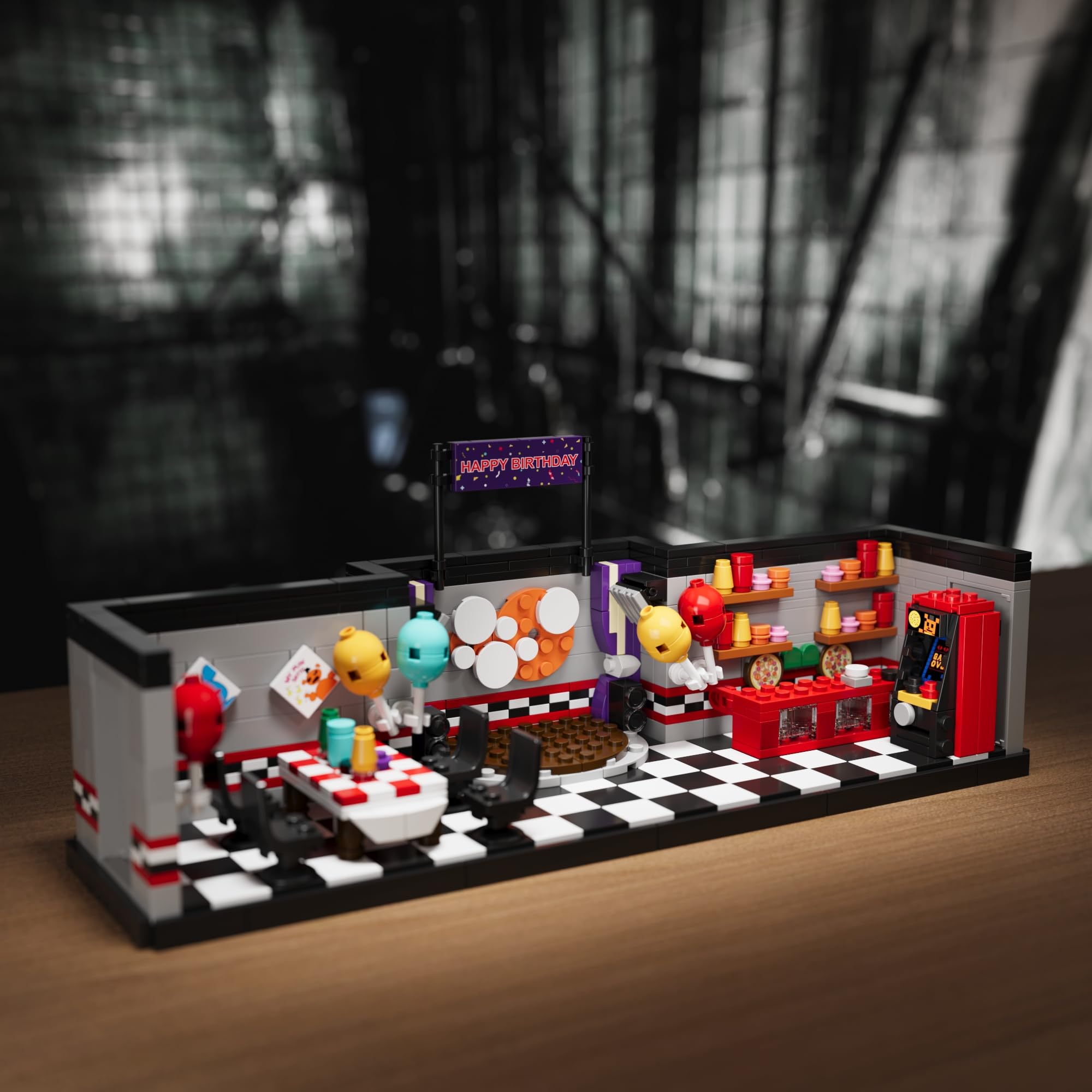 Snapklik.com : Five Nights Pizzeria Stage Building Blocks Set, Monster ...