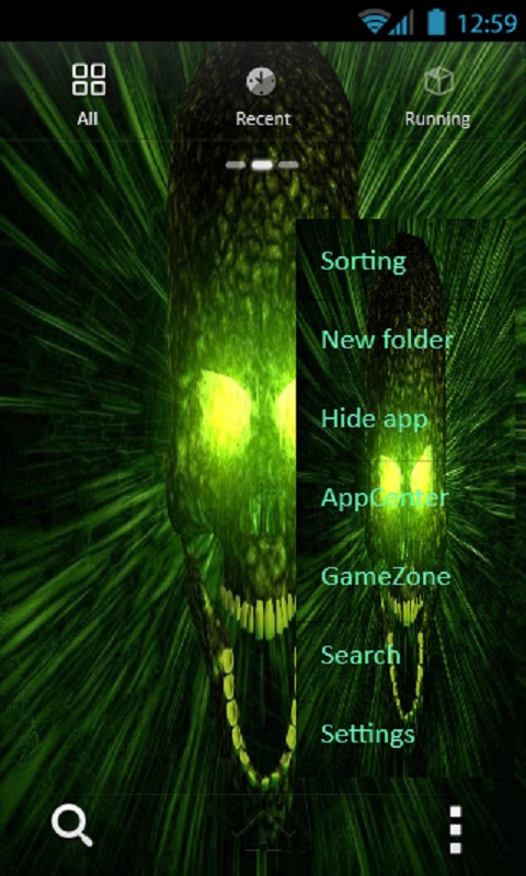 DARK GREEN MONSTER THEME - App on Amazon Appstore