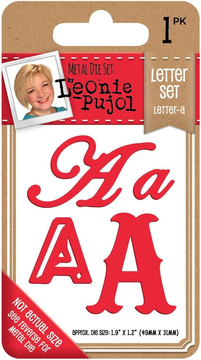 Leonie Pujol Metal Die - Letter Set : Amazon.nl: Arts & Crafts