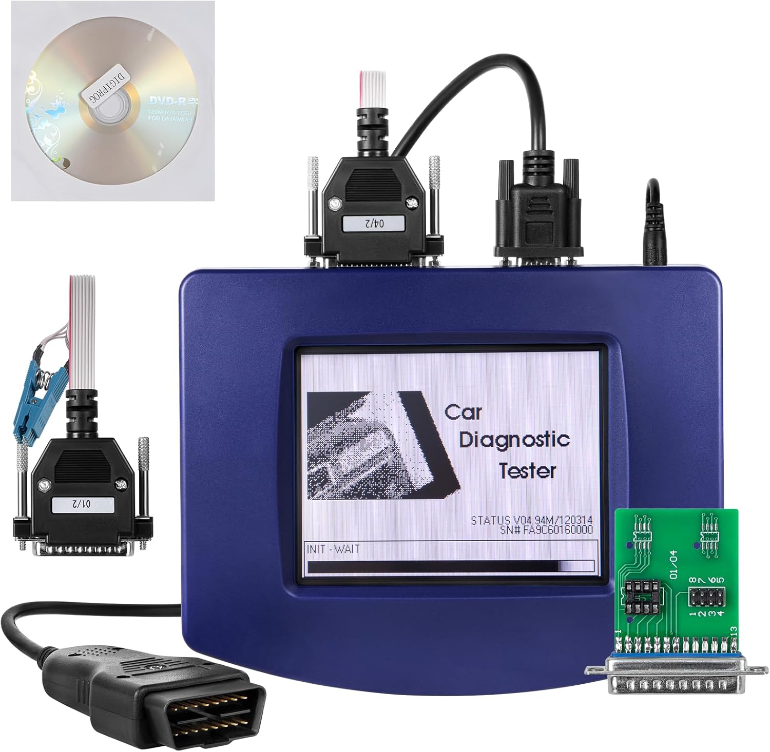 Amazon.com: Car Diagnostic Tester Digiprog 3 V4.94 Automotive Mileage ...