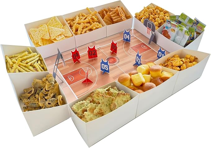 Amazon.com: Basketball Treat Stand,Basketball Stadium Food Display,Food ...